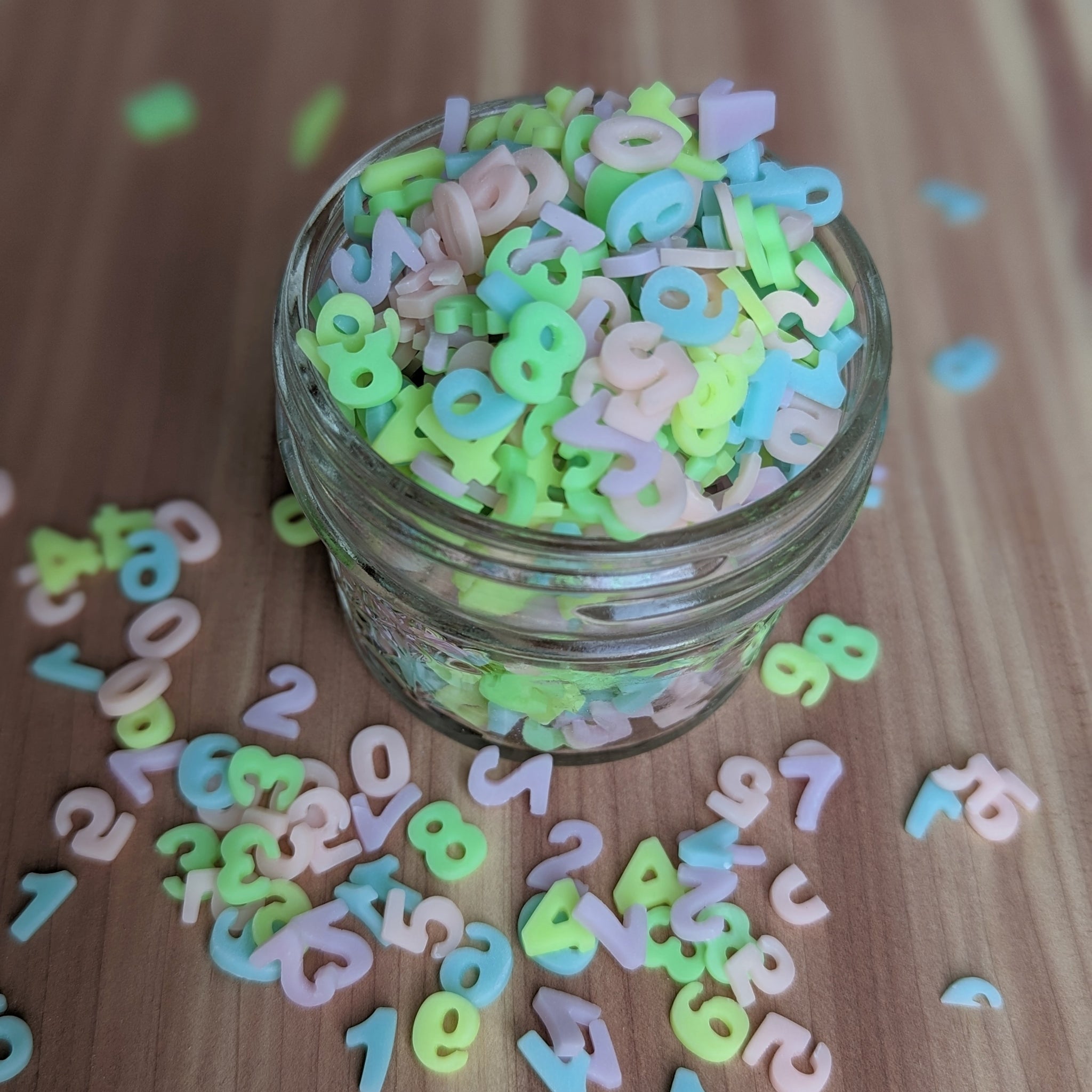 Polymer *GLOW* Numbers – The Shaker Maker